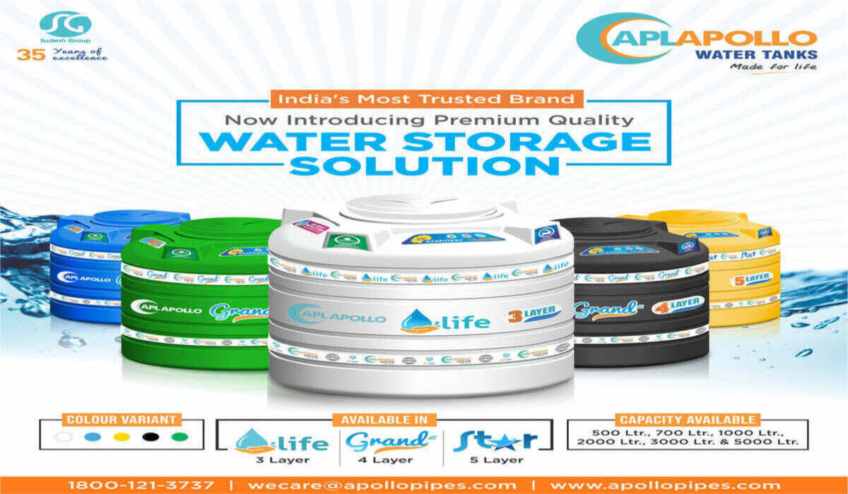 How to Purchase Suitable Home Water Tanks? - APL Apollo Pipe
