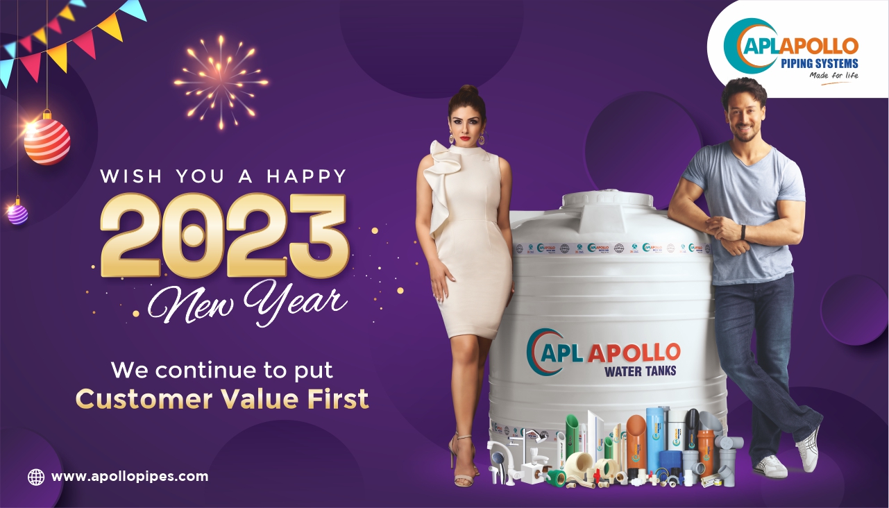 HAPPY NEW YEAR 2023 - APL Apollo Pipe